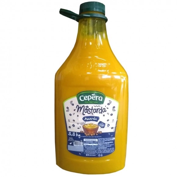 MOSTARDA AMARELA CEPERA GALAO 3,3KG
